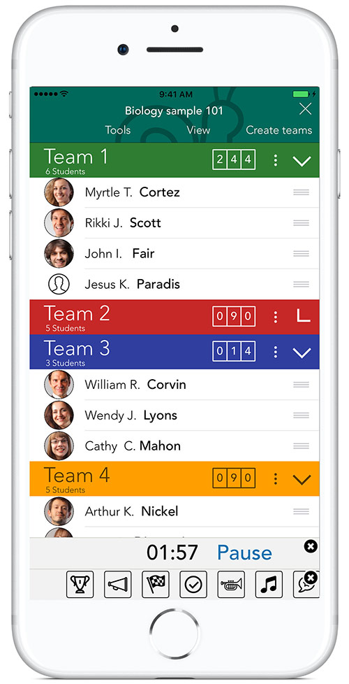 Home TeamMates - Classroom Roulette